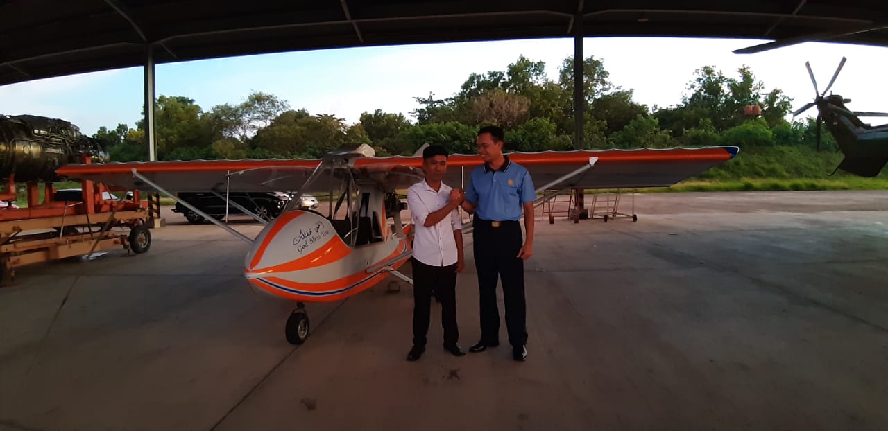 Begini Aktivitas Haerul, Pembuat Pesawat Asal Pinrang saat Berada di ...