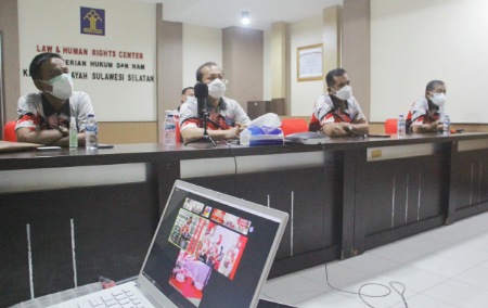 Kanwil Kemenkumham Sulsel Kirim Kalapas Makassar Ikuti Menkumham Cup 2021