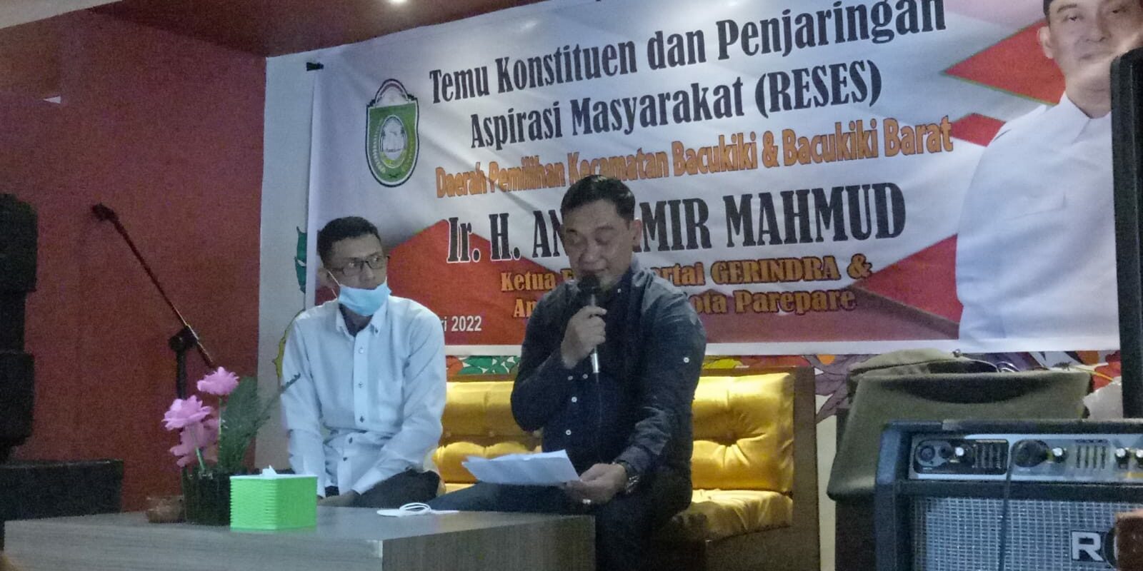 Jaring Aspirasi Warga, Legislator Gerindra Parepare Andi Amir Mahmud : Mohon Sampaikan Secara Detail