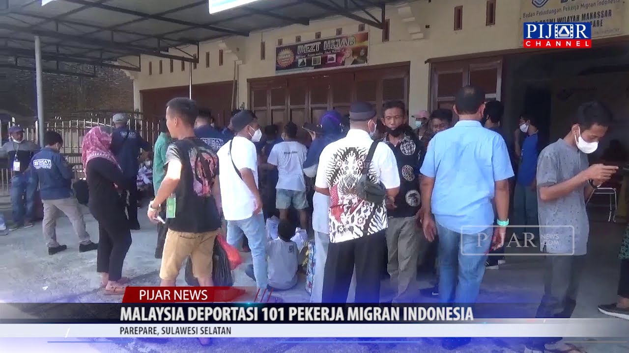 Malaysia Deportasi 101 Pekerja Migran Indonesia