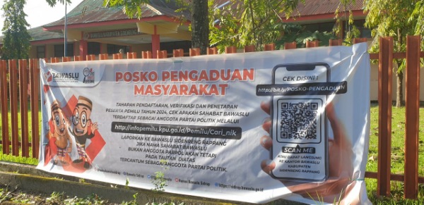 4 Warga Mengadu ke Bawaslu Sidrap, Lapor Namanya Dicatut