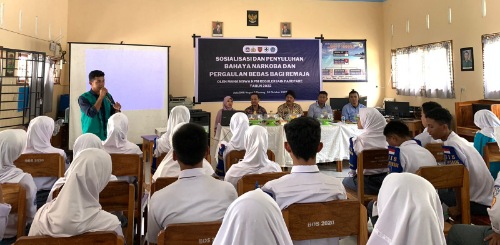 KPM IAIN Parepare Posko 41 Sosialisasi Dampak Narkoba dan Kenakalan Remaja
