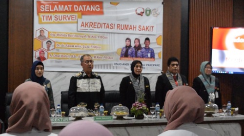RSUD Andi Makkasau Sambut Tim Surveyor Akreditasi, Wawali Parepare: Menguntungkan