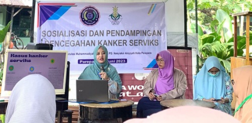 Gandeng Naisyiatul Aisyiah, Tim PKM APBU FIKES UMPAR Sosialisasi ...