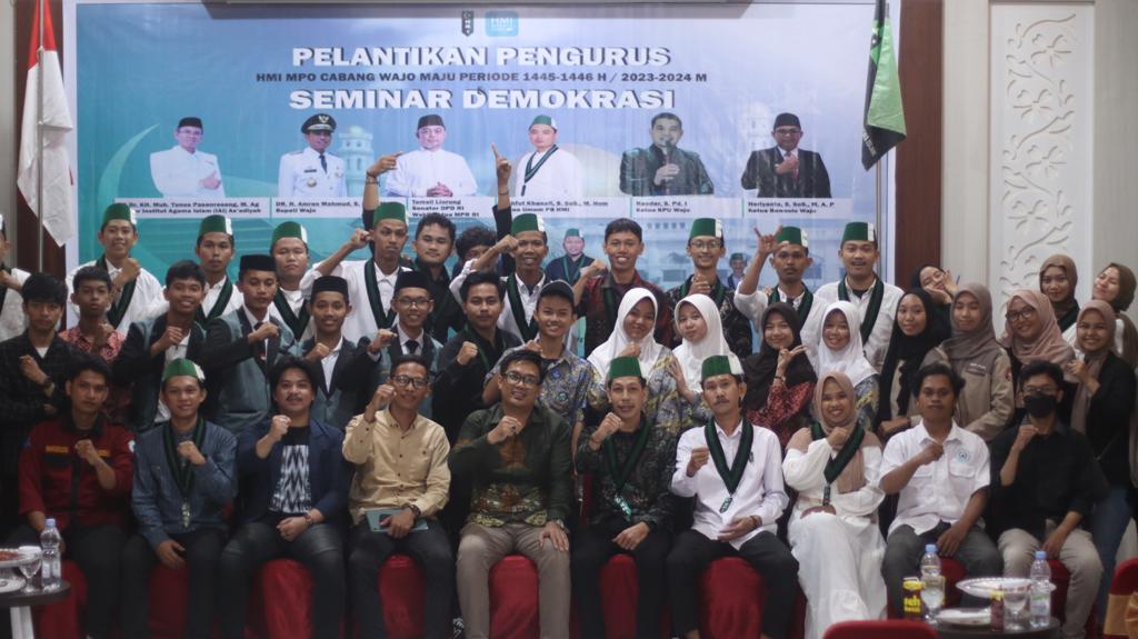 Siap Berinovasi dan Kolaborasi, Ketua HMI Cabang Wajo Maju Dilantik