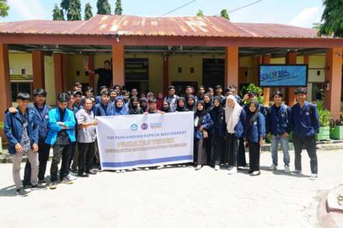 Fakultas Teknik UMPAR PkM di SMKN 3 Pinrang