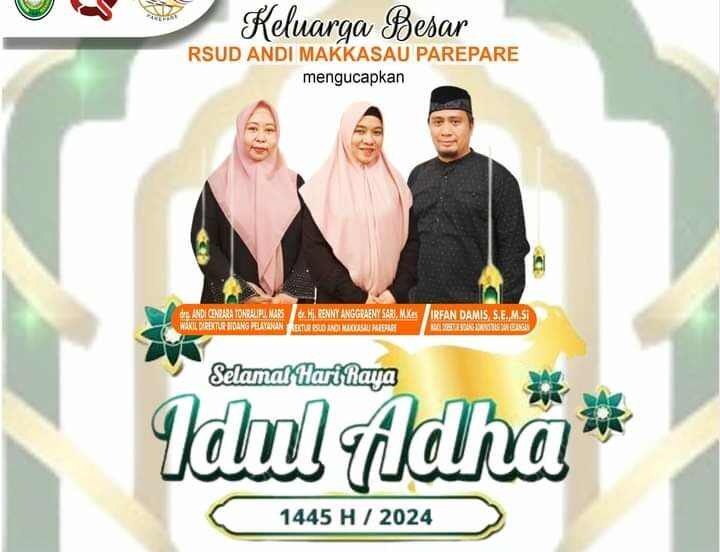 RSUD Andi Makkasau Ucapkan Selamat Hari Raya Iduladha